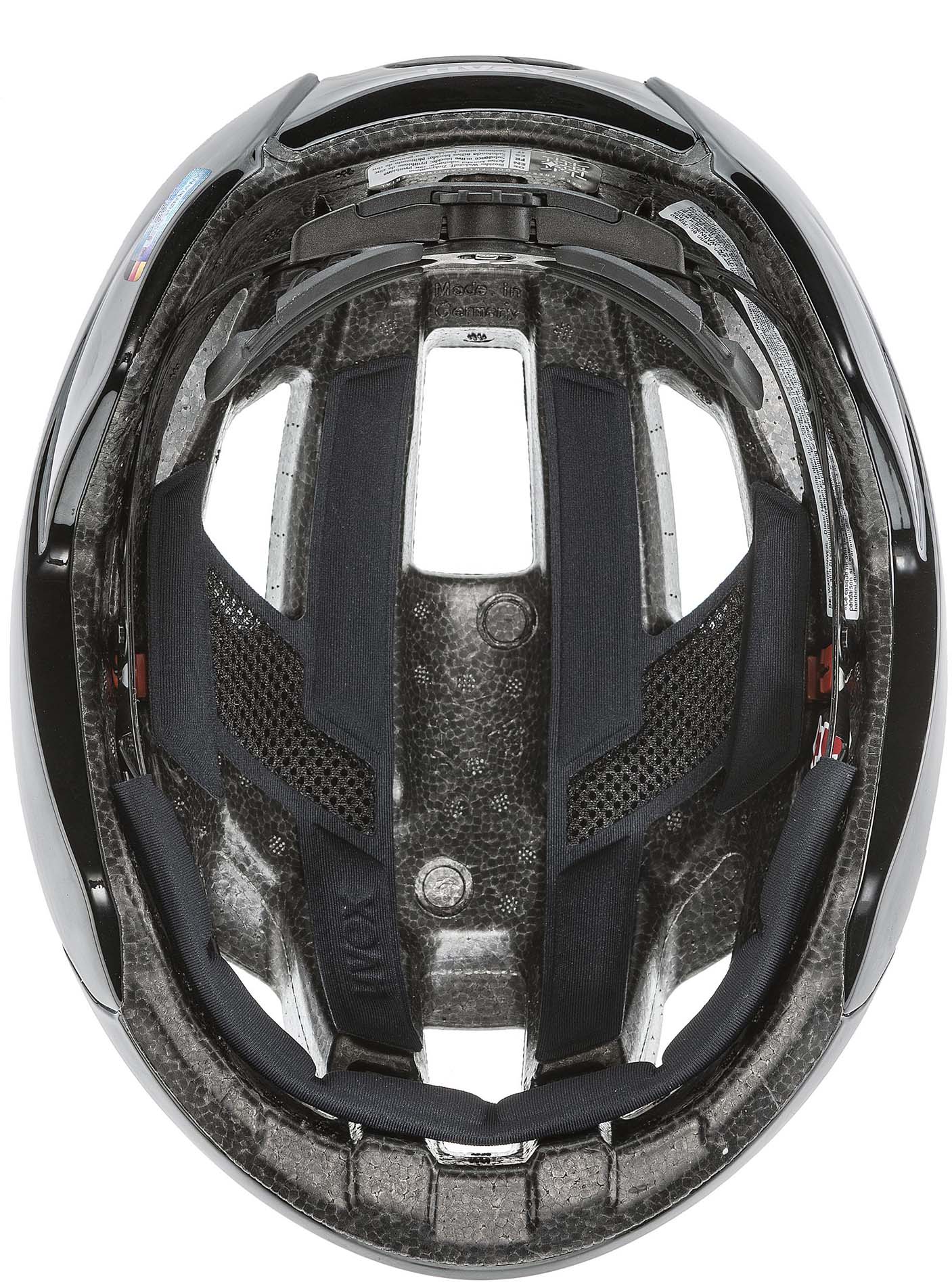 uvex rise Rennradhelm | all black | 52-56 cm | S4100550115