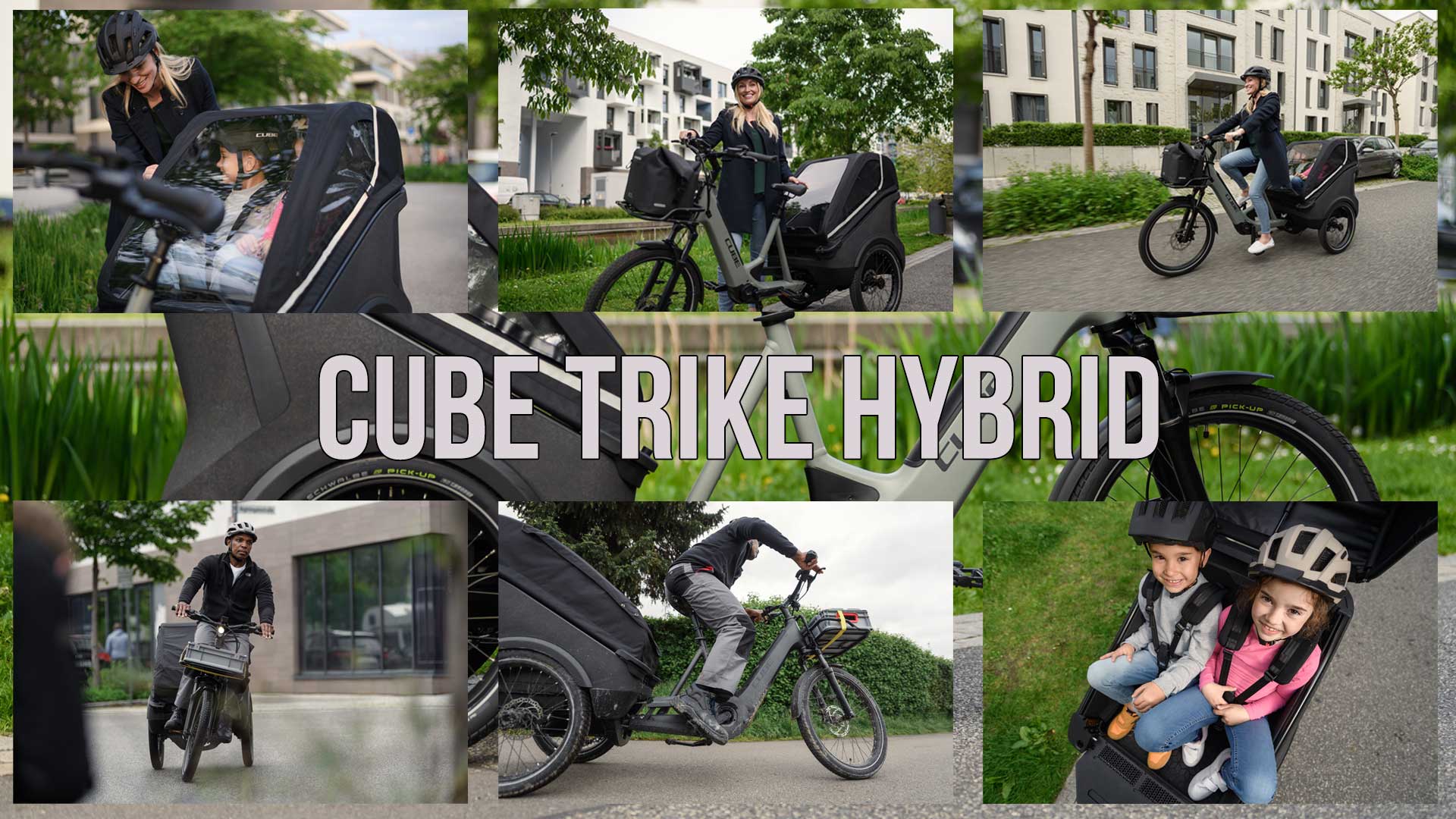 Cube Trike Hybrid - Transport E-Bike Lastenrad